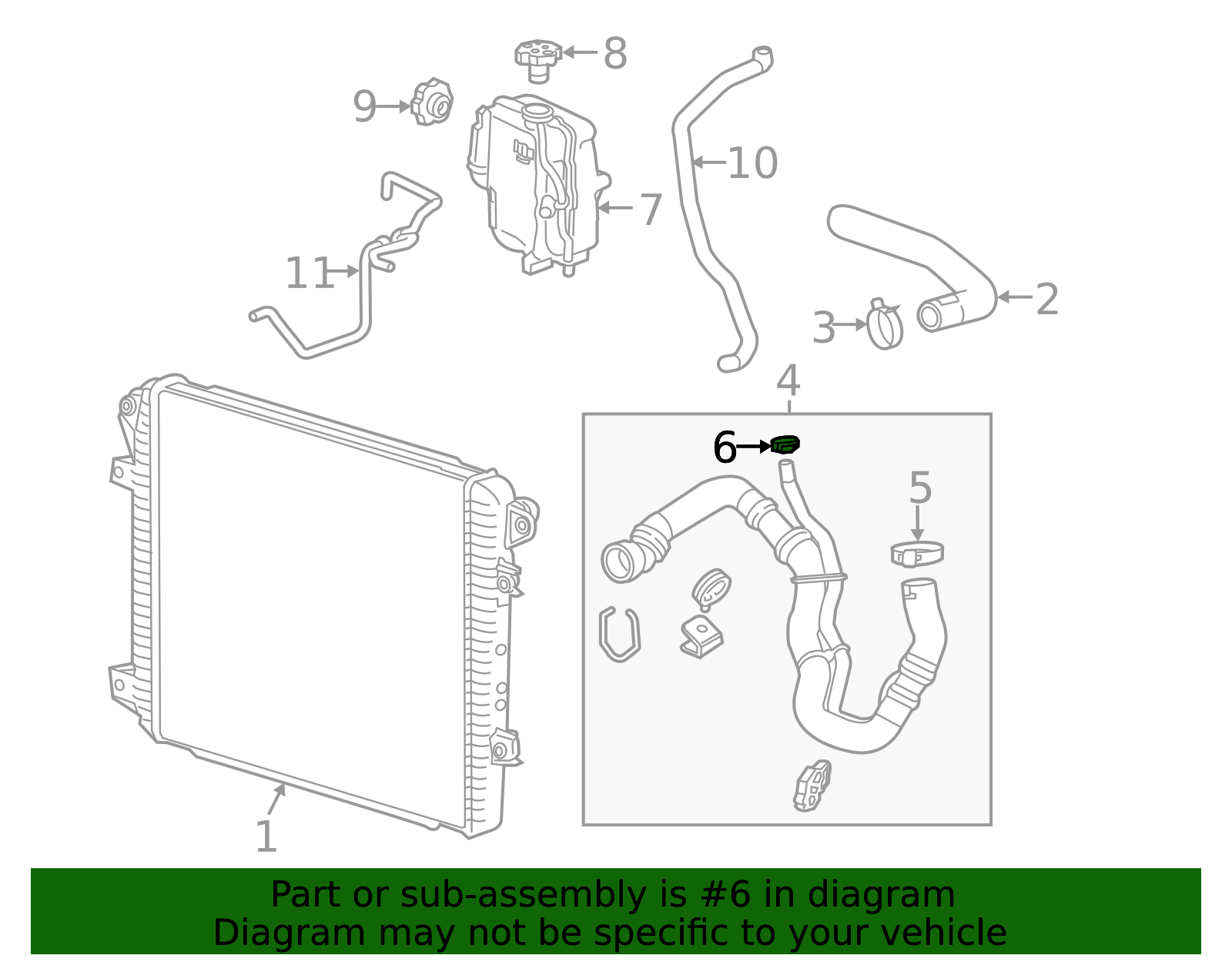2016-2025 GM Multi-Purpose Clamp 11547121 GM | GMPartsDirect.com