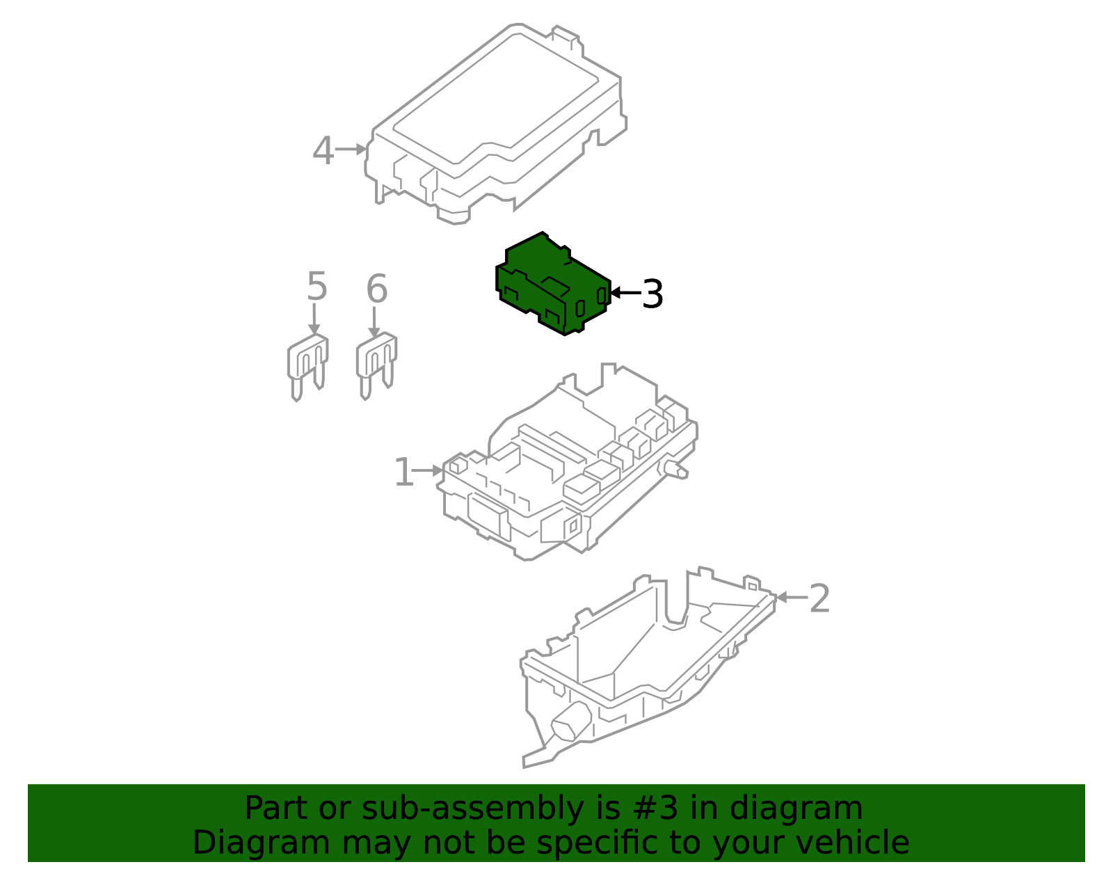 2022-2024 Hyundai Ioniq 5 Fuse Holder 91959-GI100 | MotorMotor