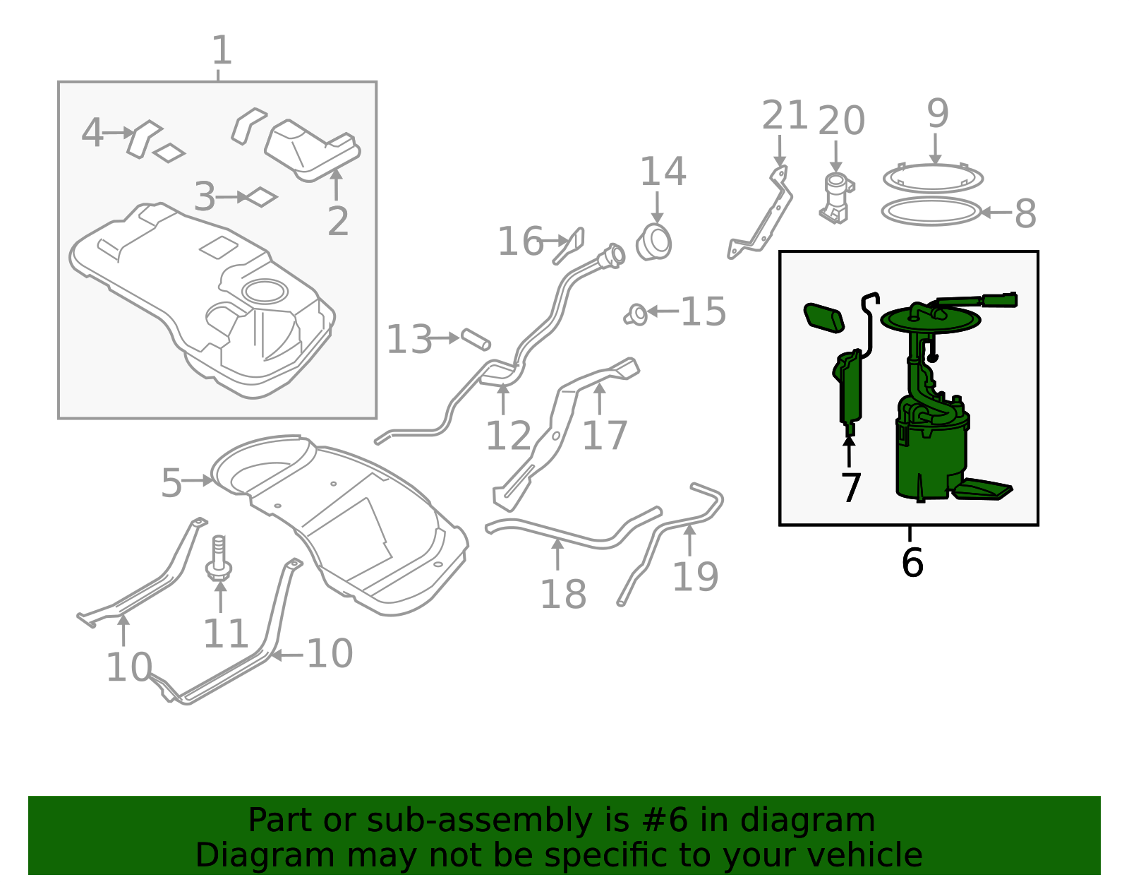 Motorcraft Electric Fuel Pump PFS-553 | Awesome Parts Ford