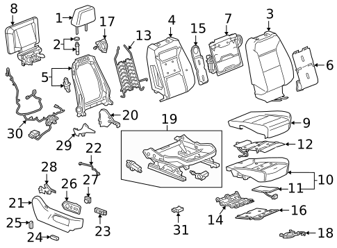 Air Bag Components for 2024 Chevrolet Tahoe | GMPartsDirect.com
