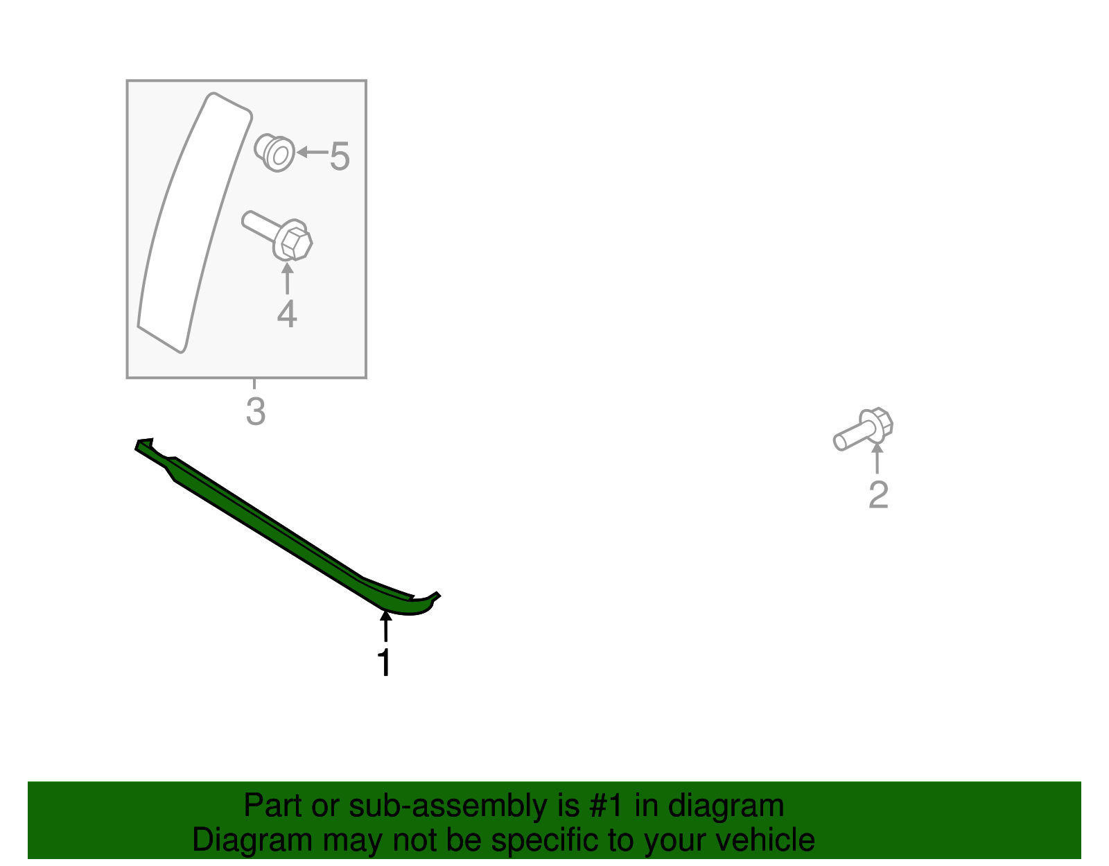 2015-2022 Ford OEM NEW 15-20 Ford F150 F250 F350 Left Weatherstrip Belt ...