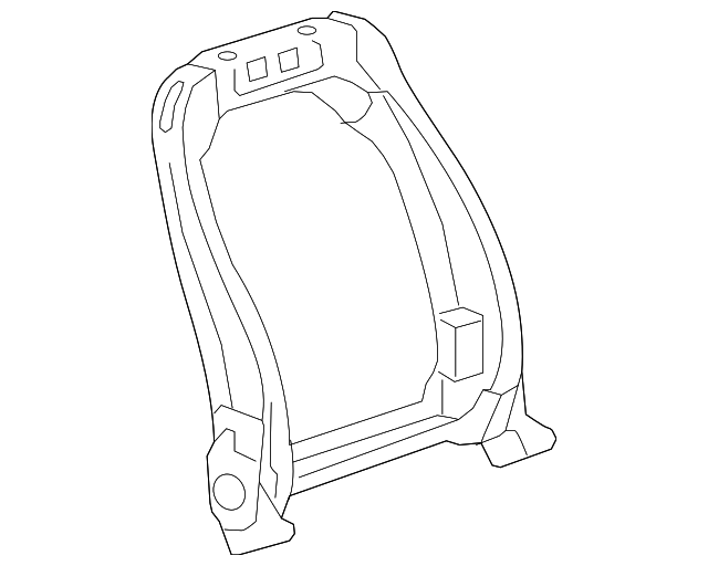 2010-2015 Chevrolet Camaro Front Seat Back Frame 13598492 | Shop Matick ...