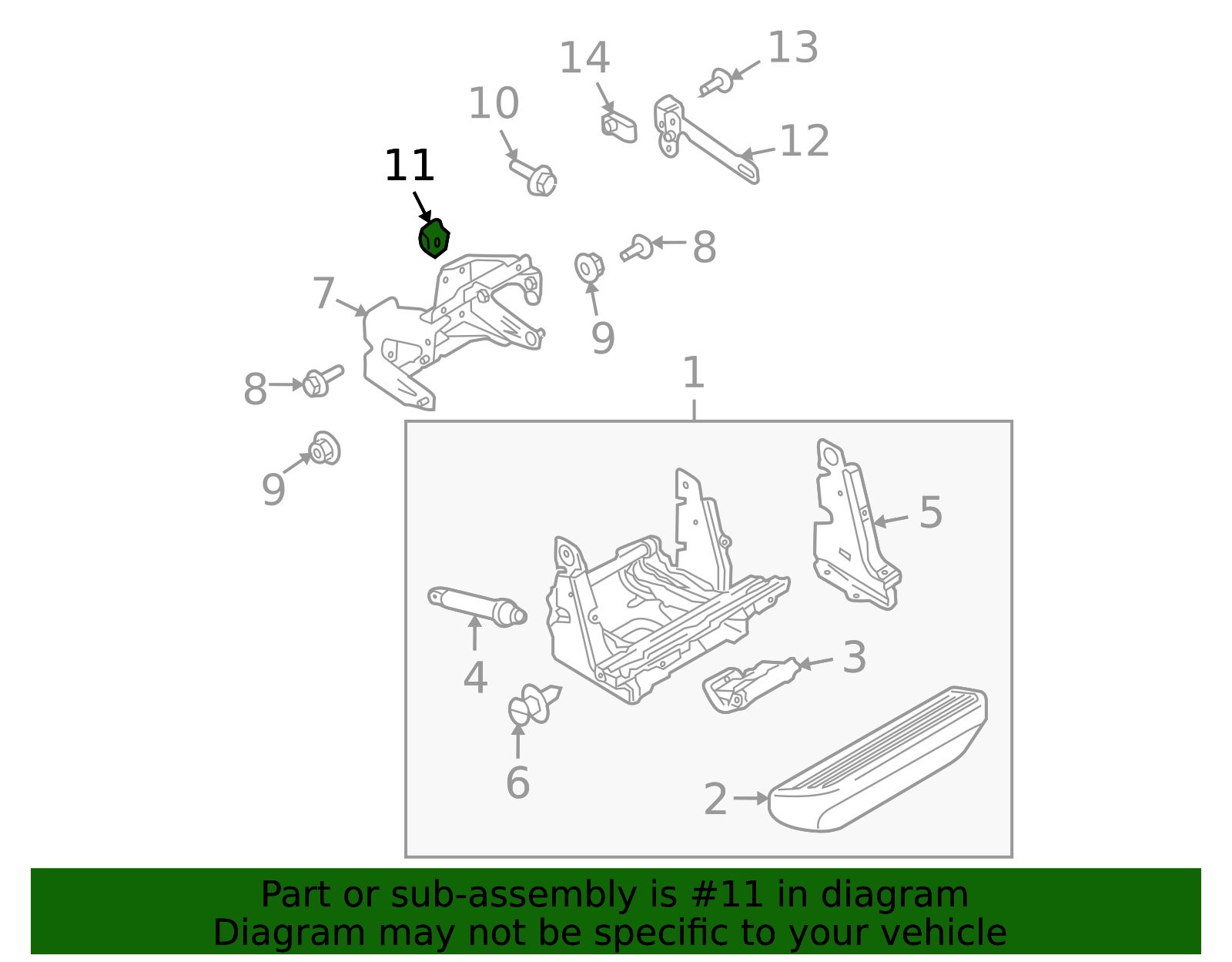 2009-2020 Ford F-150 Mount Bracket U-Nut -W707369-S439 | TascaParts.com