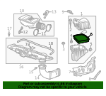 2019-2025 GM Air Filter 84121217 GM | GMPartsDirect.com