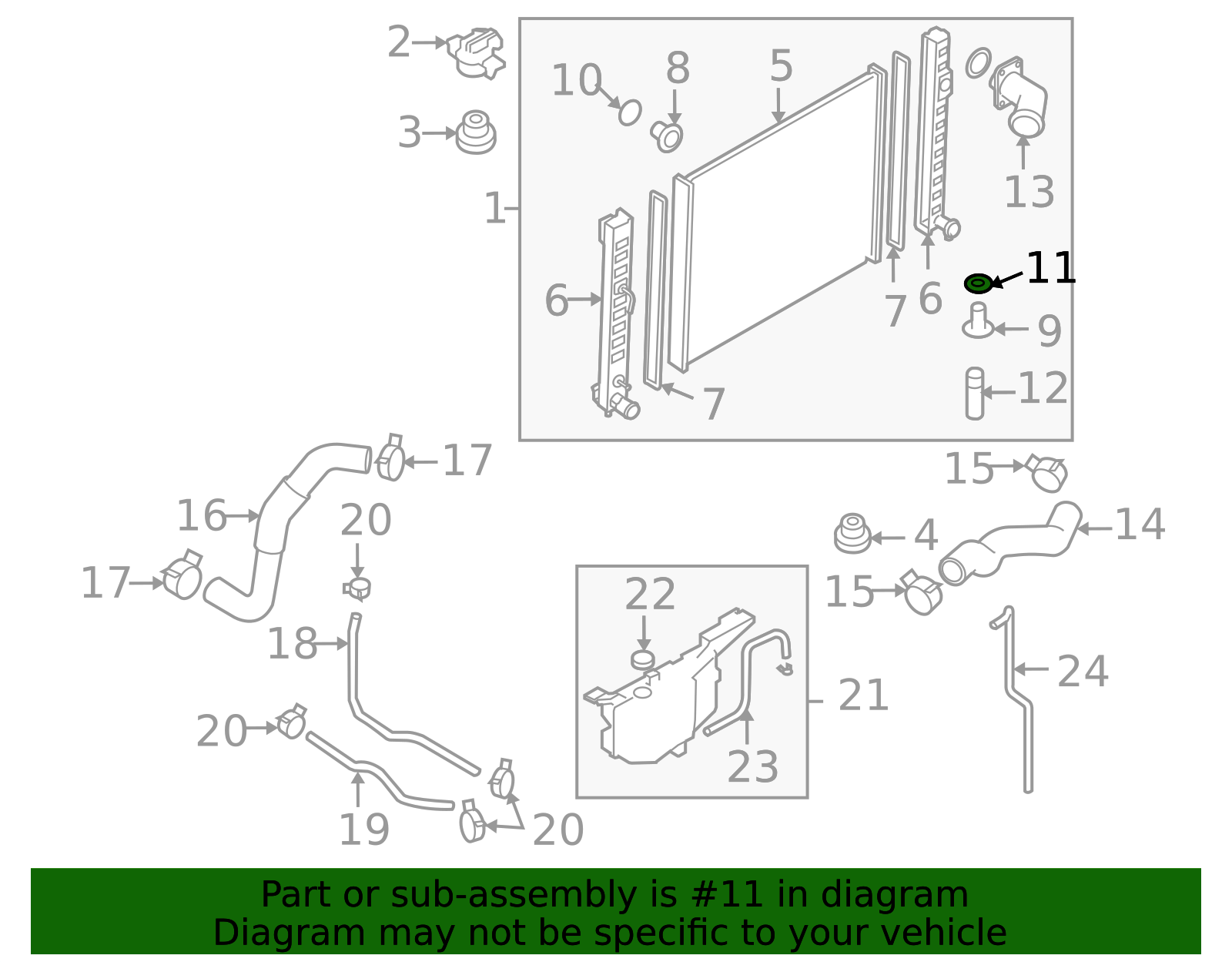 214415V000 - Radiator Drain Plug Gasket 2008-2019 INFINITI | Infiniti ...