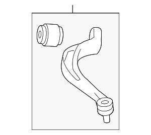 8K0-407-694-AF - Rear Lower Control Arm 2010-2012 Audi | Audi OEM Parts