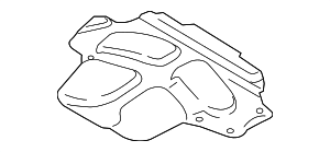 Hood Insulation Pad FR3Z-16738-D | Ford OEM Parts Online
