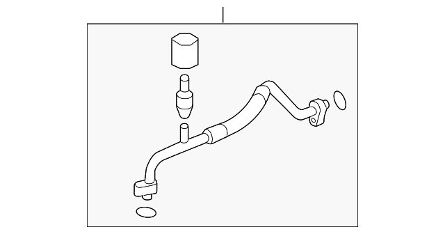 2006-2009 GM Evaporator Tube 22726703 | Shop Matick Buick GMC
