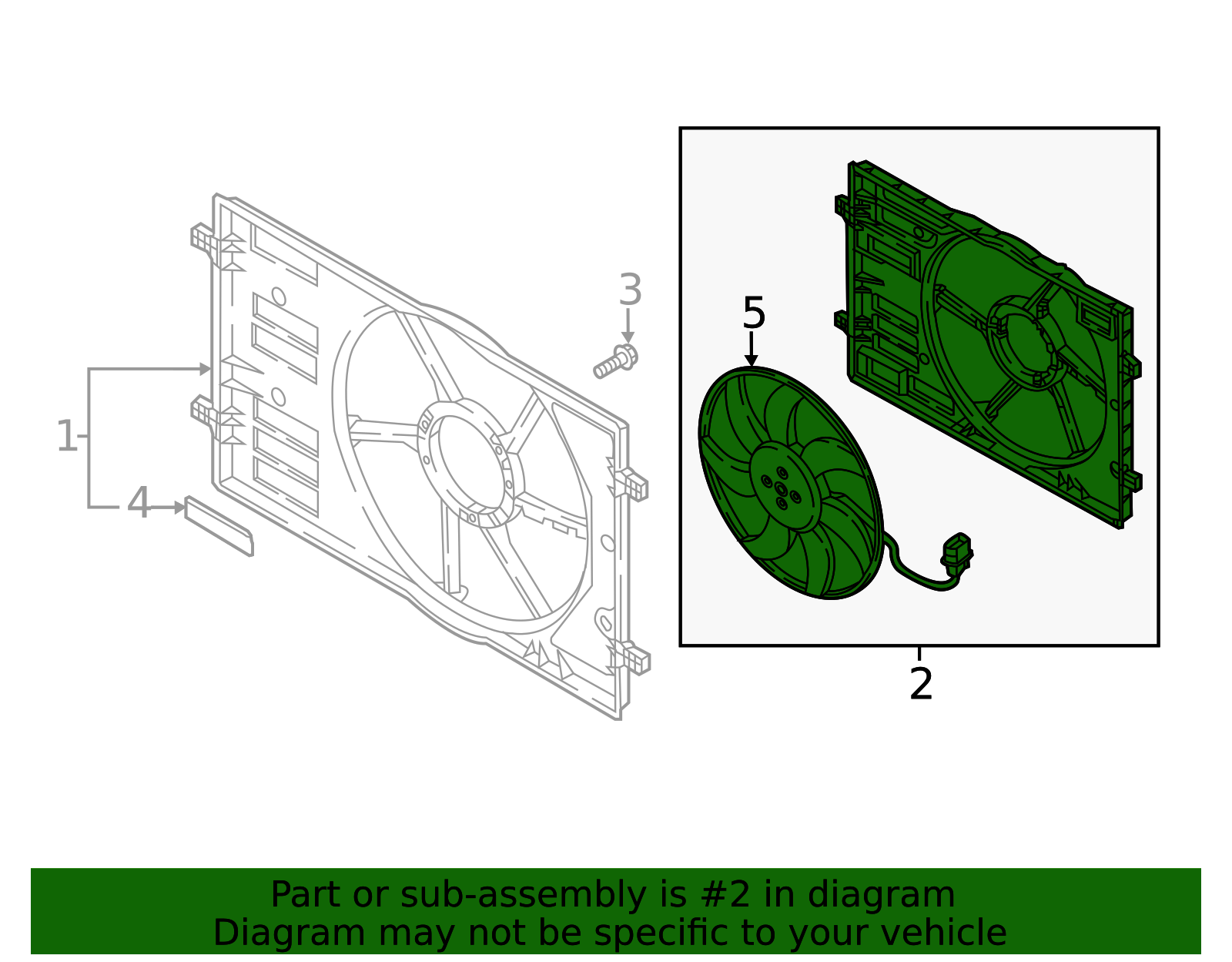 2019-2021 Volkswagen Fan Blade 5QM-121-203-L | OEM Parts Online