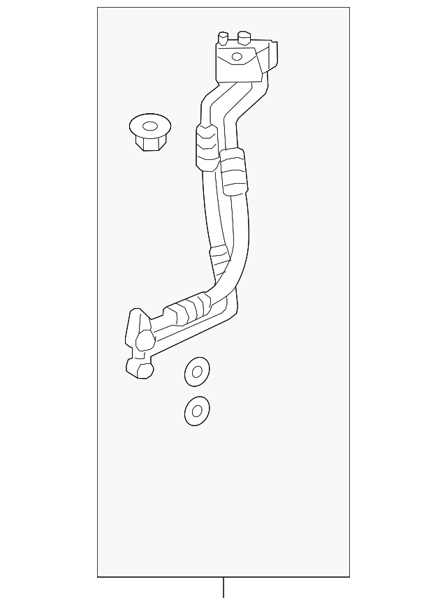 Genuine Front AC Tube for 2013-2019 Hyundai | Part# 97761-2W801 ...
