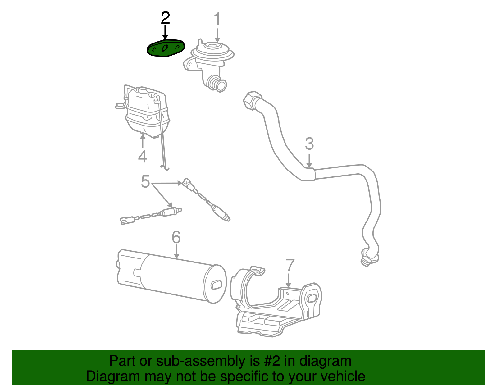 3C3Z-9P455-AB - Valve Gasket 2003-2010 Ford | Ford Parts Direct