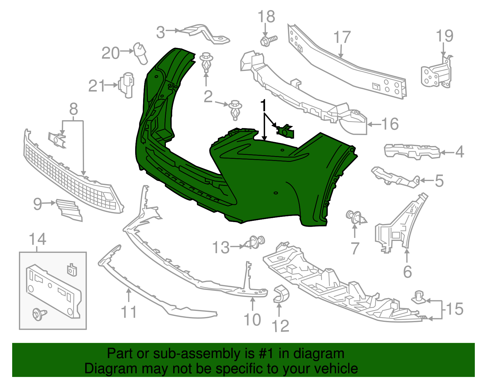 52119-78901 - Bumper Cover 2015-2017 Lexus NX200t | Longo Lexus Parts