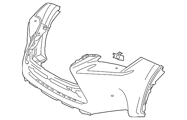 52119-78901 - Bumper Cover 2015-2017 Lexus NX200t | Longo Lexus Parts