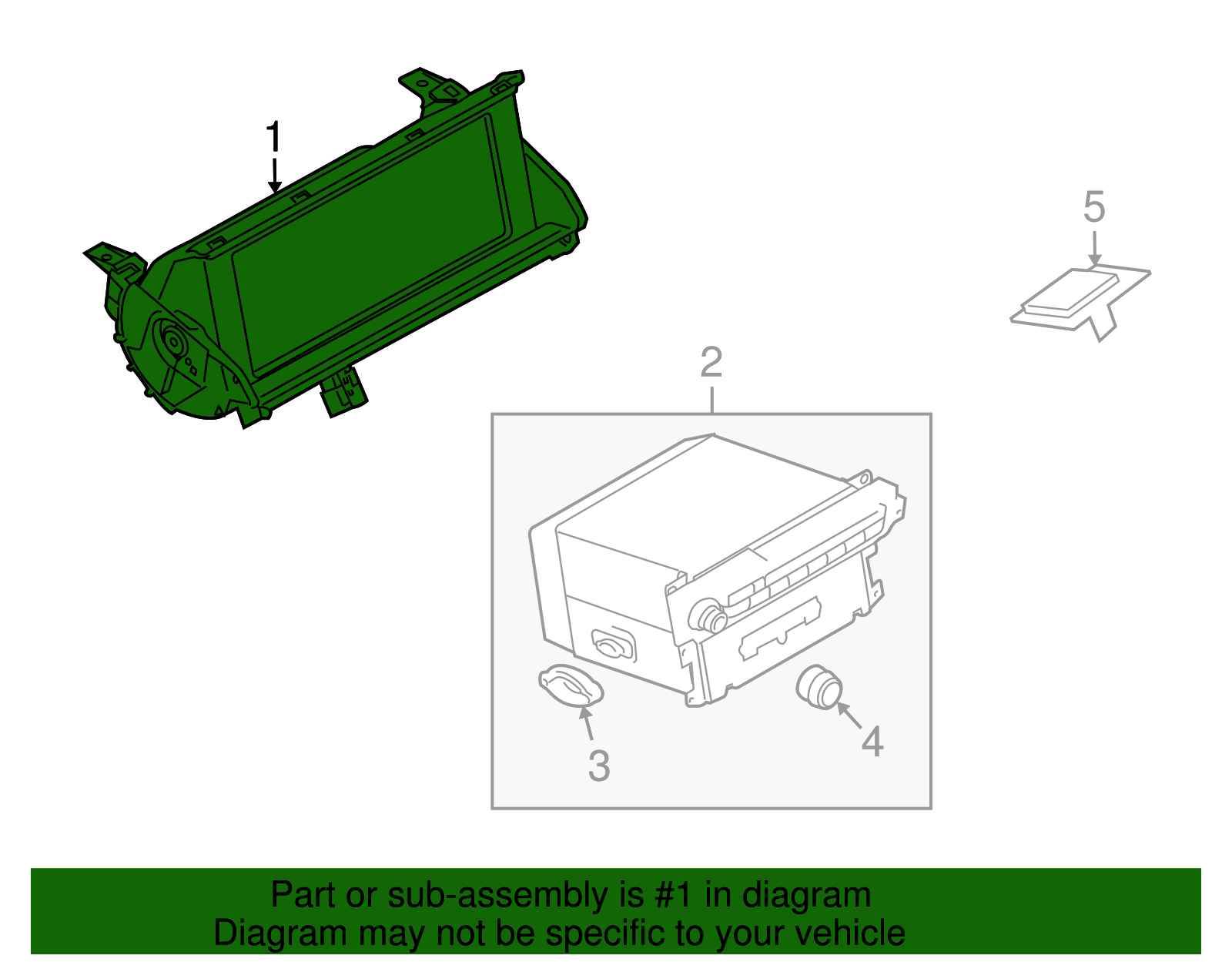 65509210504 - 2009-2013 BMW Z4 Display System (65-50-9-210-504) | BMW ...