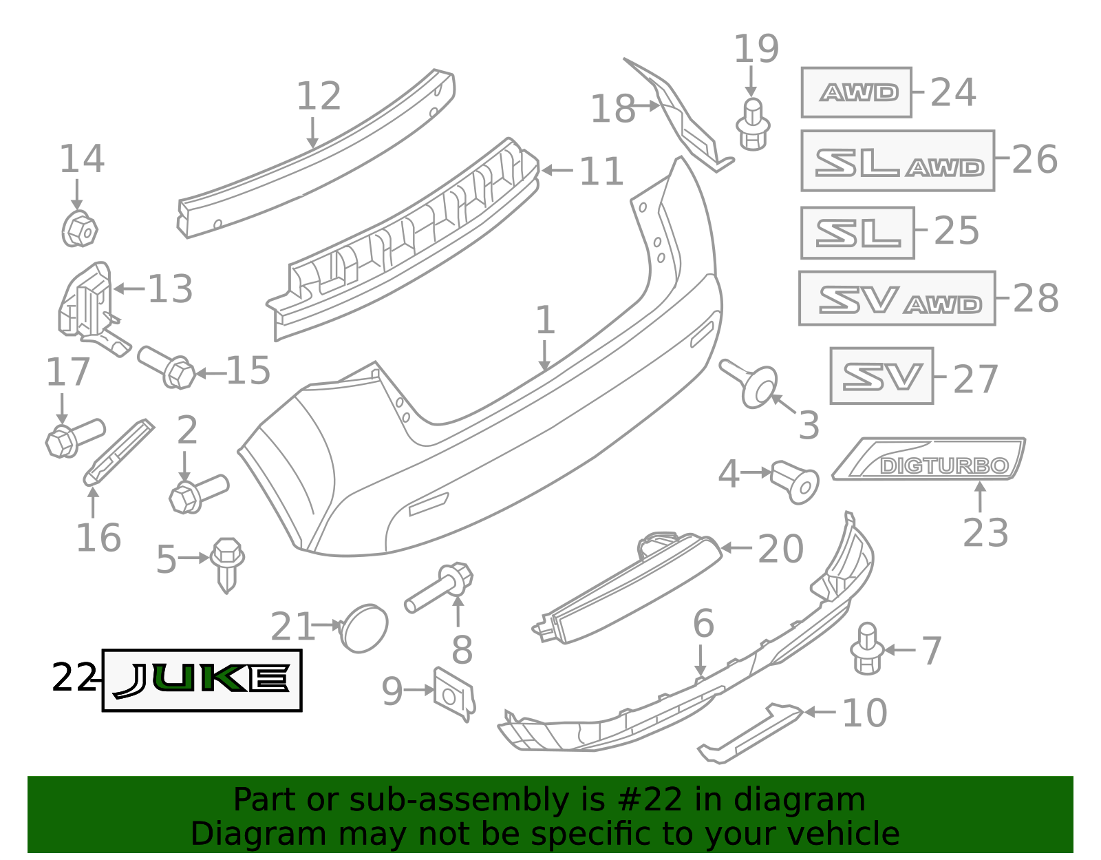 90892-1KA0A - Nameplate Official Nissan Parts Store