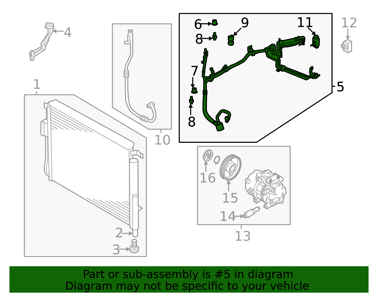 97759-R0100 - Hose & Tube Assembly 2022-2025 Kia Carnival | Kia.Parts Store