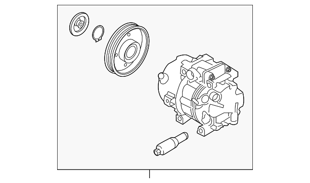 2022-2025 Kia Carnival | Compressor Assembly | 97701-R0100DR | Kia Auto ...