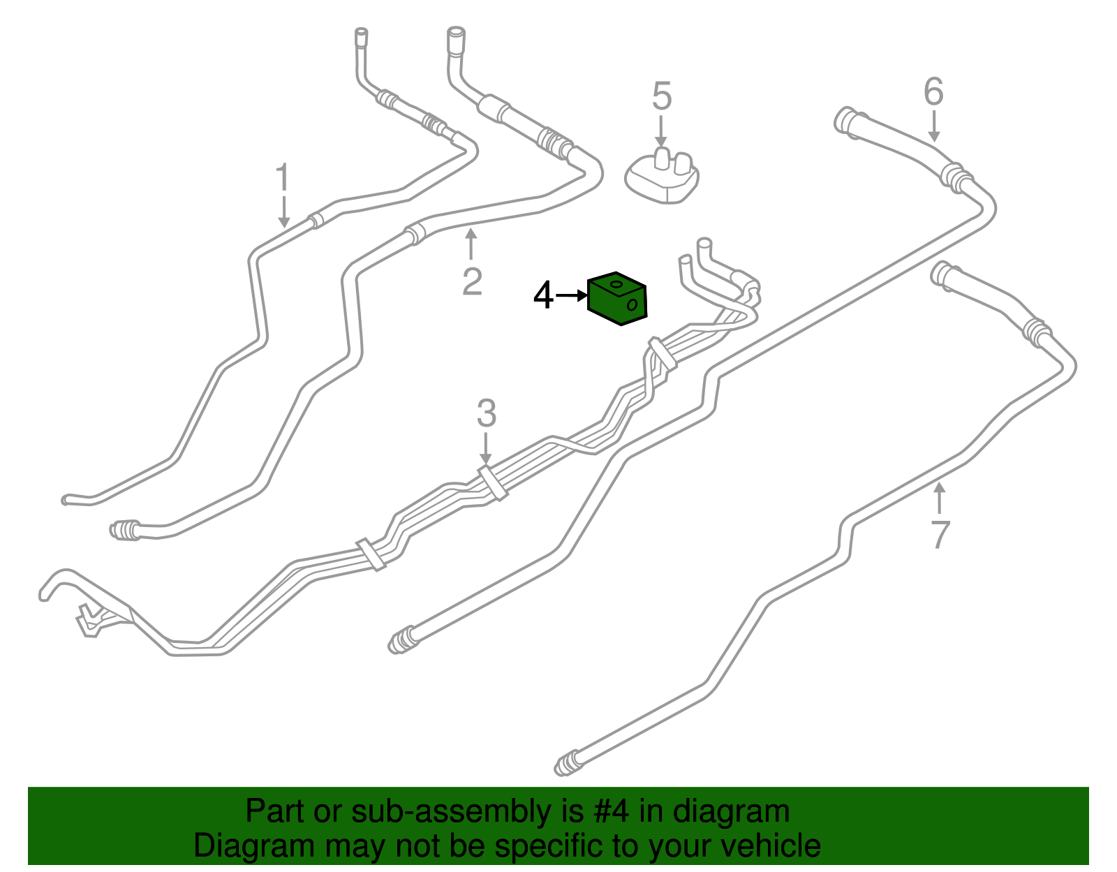 F8DZ-19E746-BA - AC Line Retainer 2007-2017 Ford | Ford Parts Direct