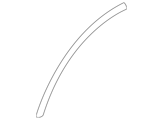 Toyota Parts Pad, Quarter Panel Moulding, No. 1 75659-35100 | Toyota ...