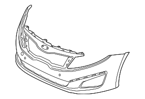 86511-4C500 - Bumper Cover 2014-2015 Kia Optima | Kia.Parts Store