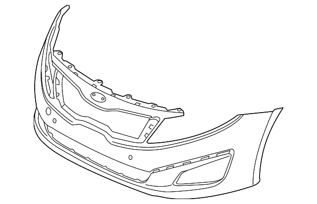 86511-2T500 - Bumper Cover 2014-2015 Kia Optima | Kia.Parts Store