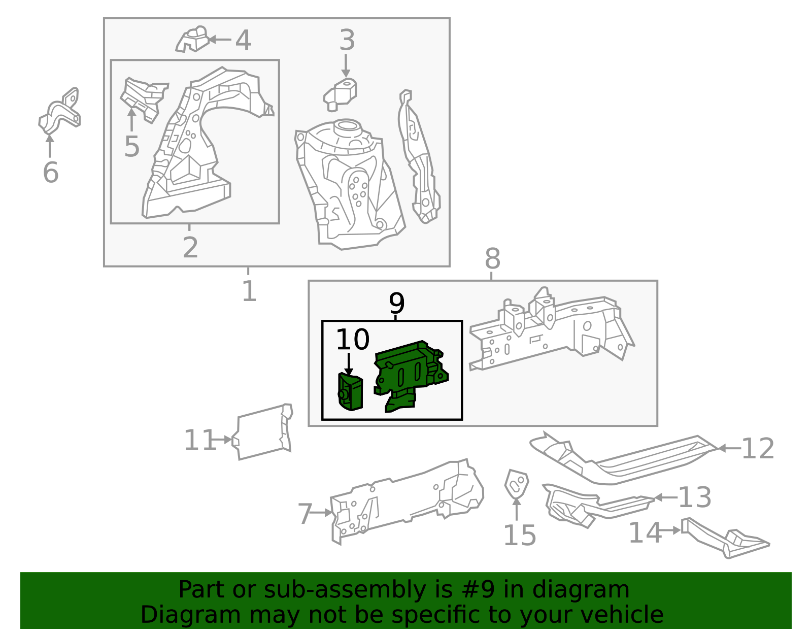2012-2019 Toyota Prius C 2012-2019 Toyota Prius C - Inner Rail ...