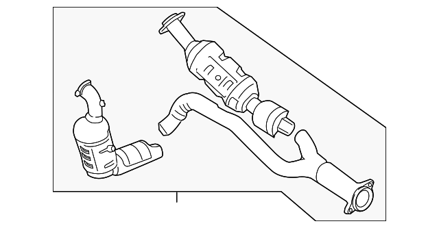 CK4Z-5F250-P - Catalytic Converter 2015-2019 Ford | Ford Parts Direct