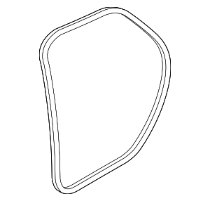 4H0-839-911-A - Surround Weather-Strip 2011-2018 Audi | Audi OEM Parts Guy