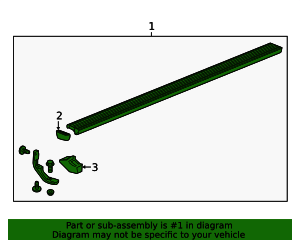 2019-2025 GM Running Board Step 84017115 GM | GMPartsDirect.com
