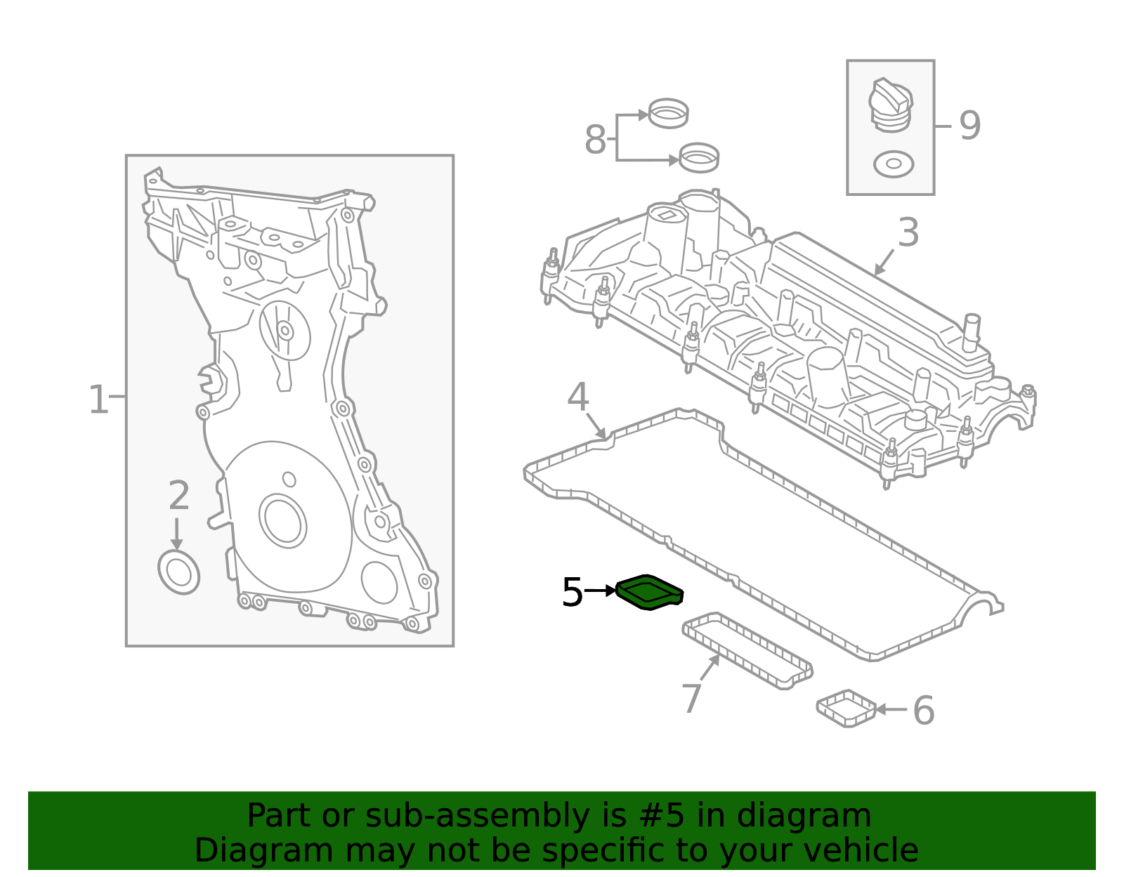 2019-2023 Ford Transit Connect Valve Cover Gasket JX6Z-6584-D | Varsity ...