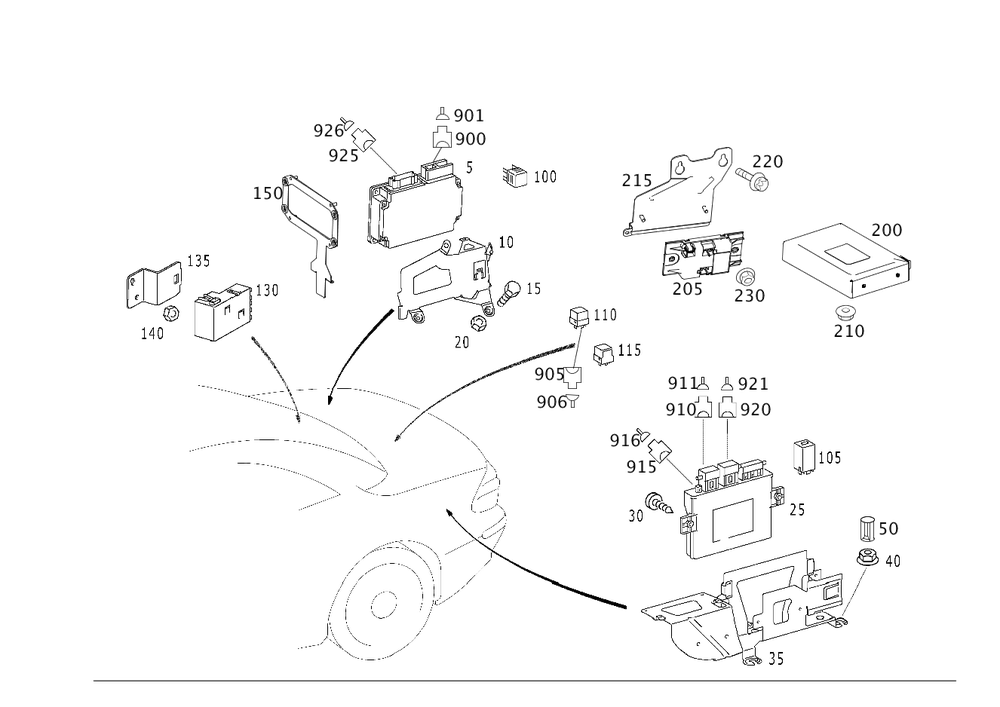 1993-2023 Mercedes-Benz Relay 000-982-72-23 | Mercedes-Benz Parts