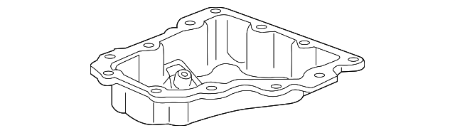 2018-2026 GM Oil Pan 12650637 GM | GMPartsDirect.com