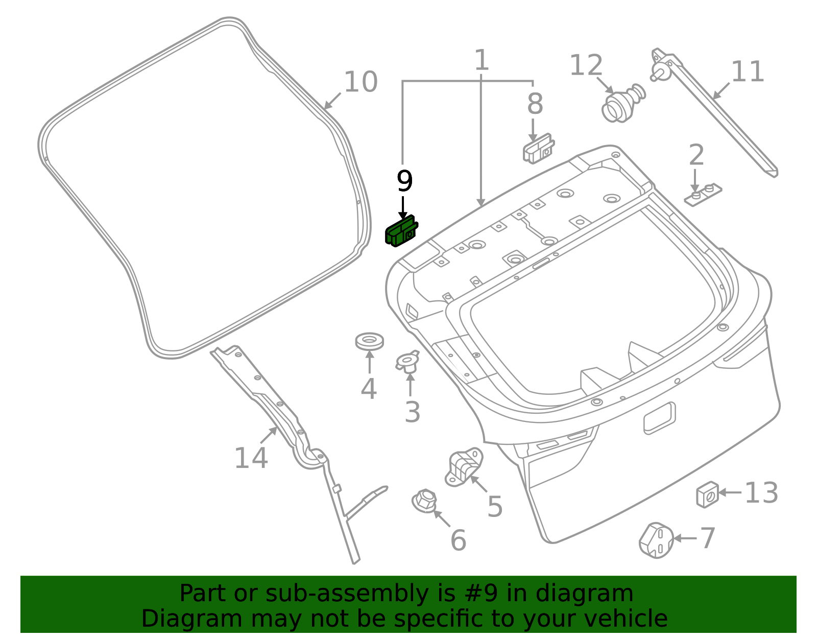90401-3FY0B - High-Quality Hinge for AutoNation Parts