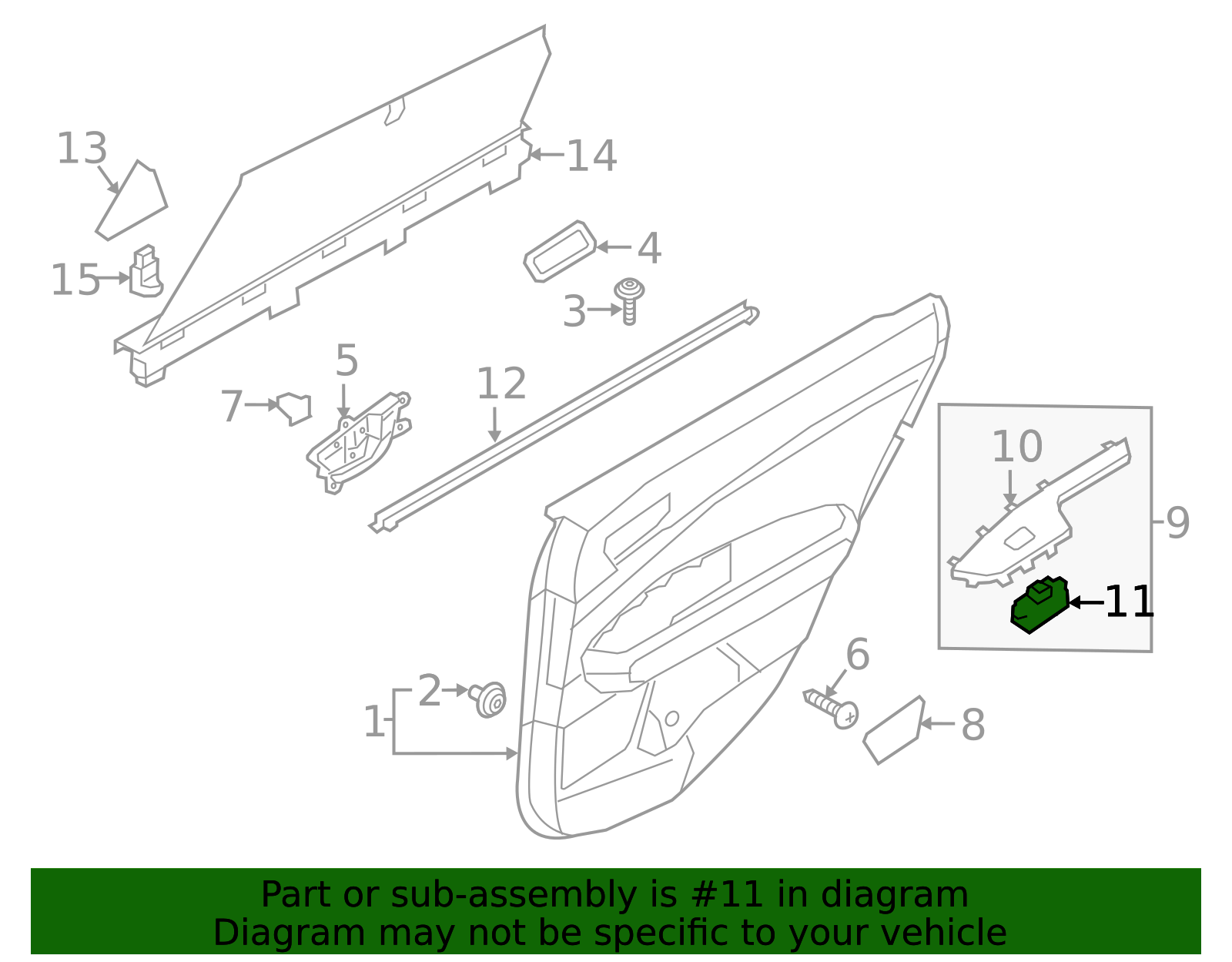 93581-D4100 - Window Switch 2017-2020 Kia Optima | Kia.Parts Store