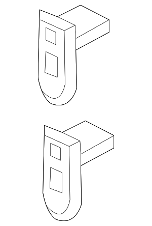 BANE-50-163 - Grille Support Bracket - Driver's Side (LH) 2017-2018 ...
