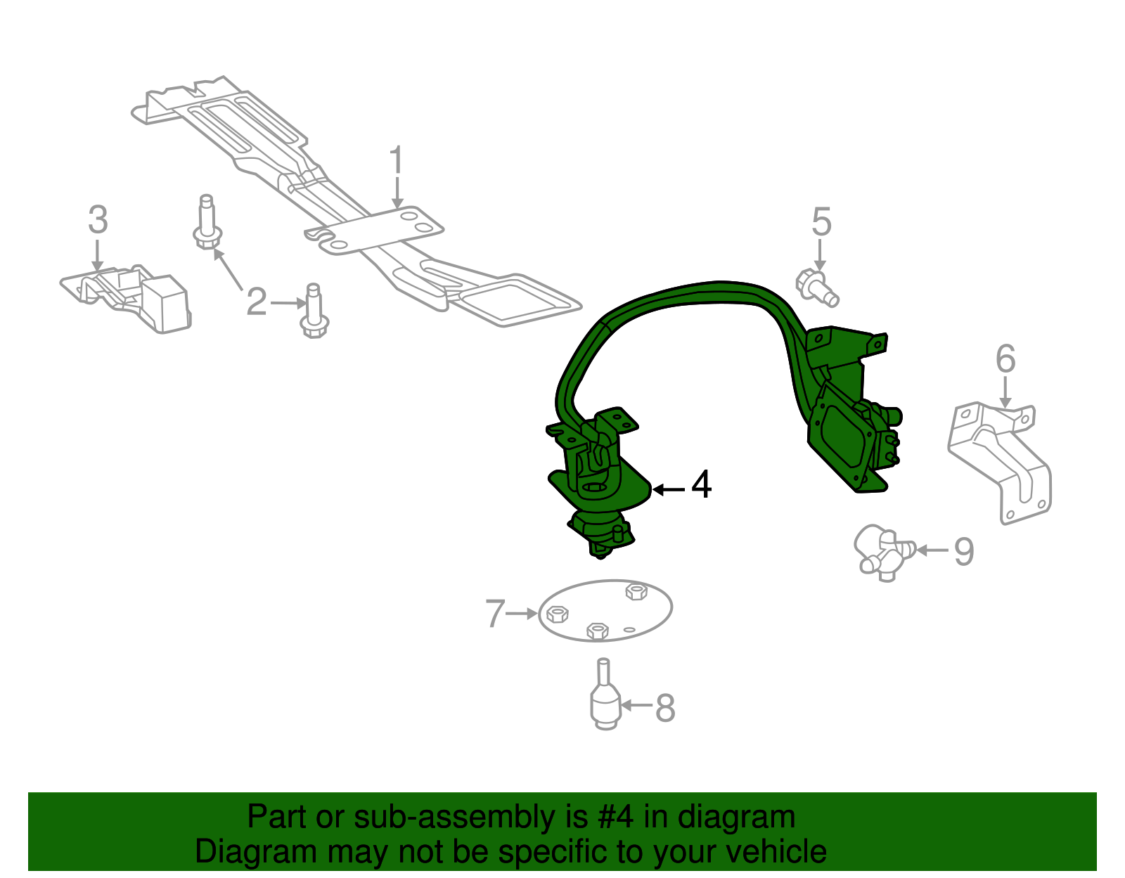 2014-2021 Ram Winch 68169813AE | Mopar Parts Canada