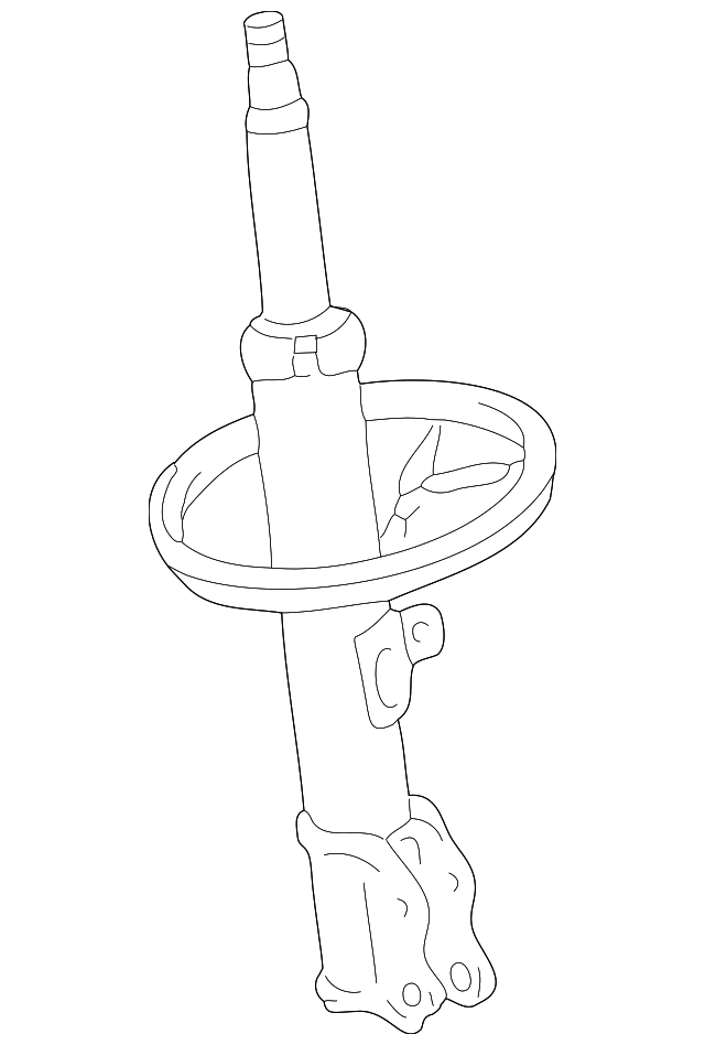 2014-2017 Toyota Corolla Strut 48520-8Z035 | Toyota Parts Center