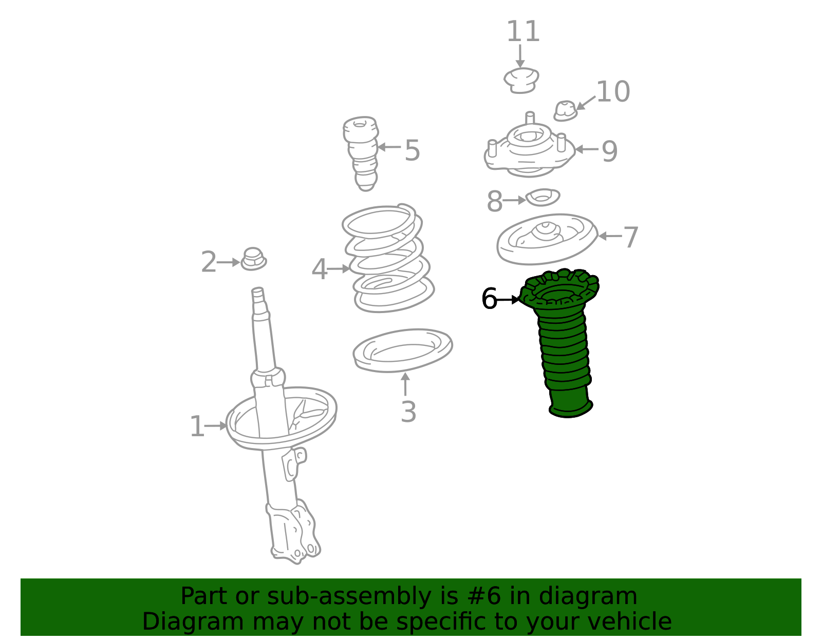 2014-2019 Toyota Corolla Upper Insulator 48157-02180 | MotorMotor