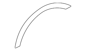 2007-2012 Mercedes-Benz Wheel Arch Cover 164-884-54-22-9999 | Mercedes ...