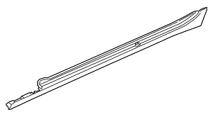 51778052655 - 2013-2019 BMW Rocker Molding (51-77-8-052-655) | BMW of ...