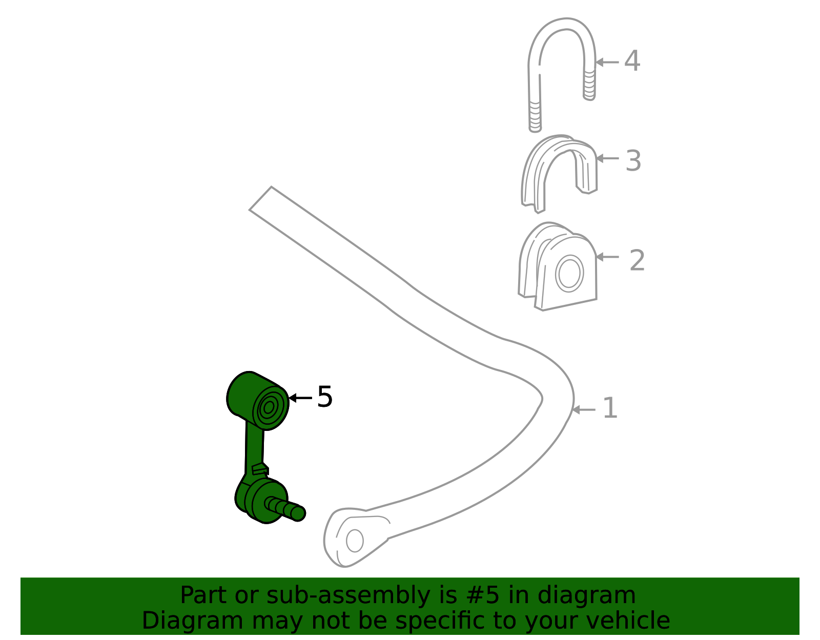 2001-2019 GM Rear Suspension Stabilizer Shaft Link 15089907 | Shop ...
