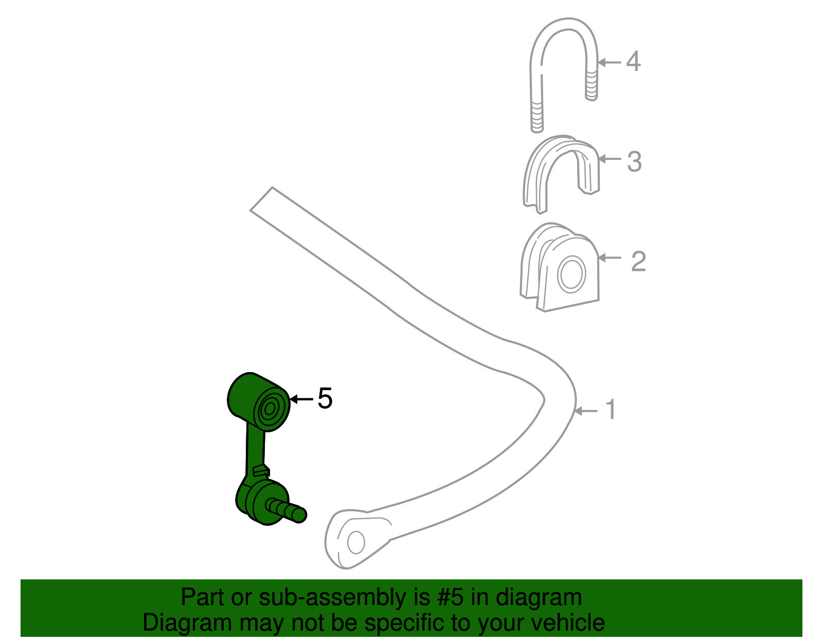 2001-2019 GM Rear Suspension Stabilizer Shaft Link 15089907 | Shop ...