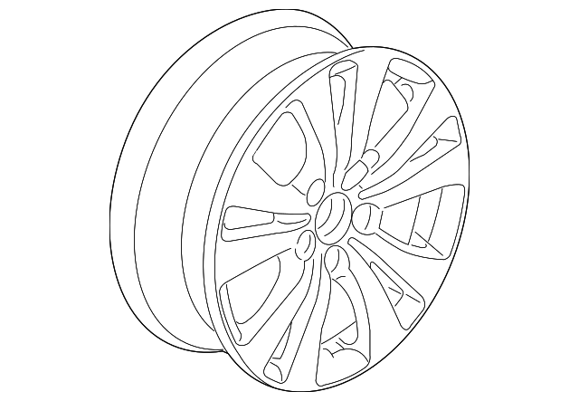 42700-TK8-A41 - Wheel, Alloy 2014-2017 Honda Odyssey | Honda Parts Online