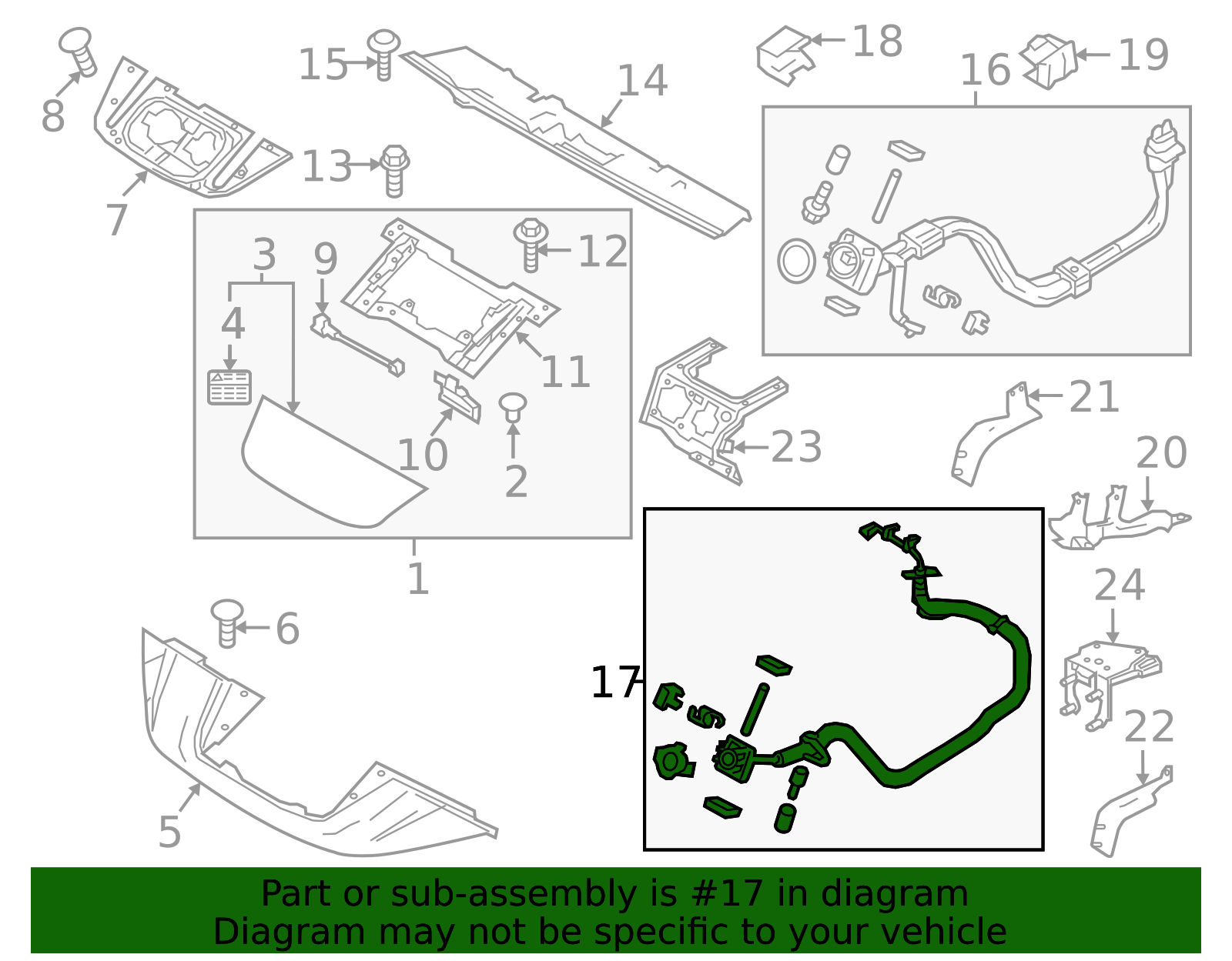 2018-2025 Nissan LEAF Charging Port 296B1-5SA0A | OEM Parts Online