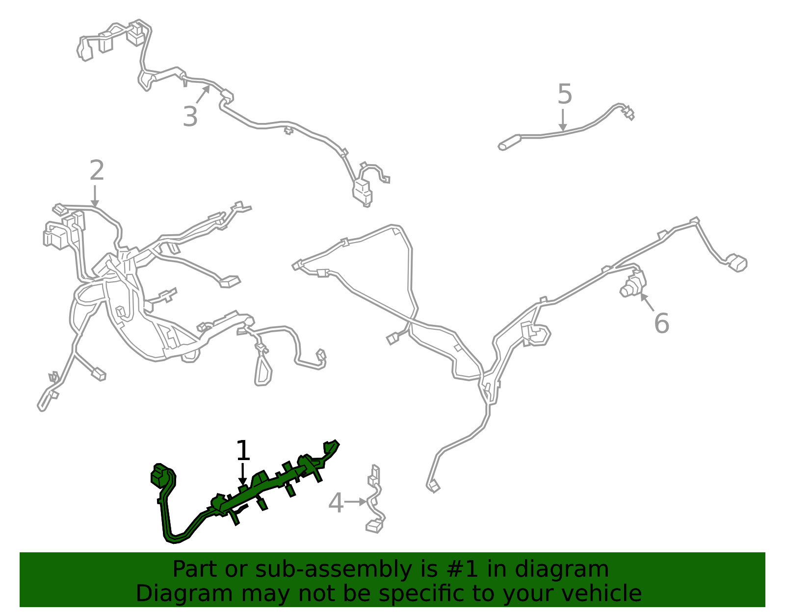 2023-2025 BMW Engine Harness 12-51-5-A53-4D7 | BMW Parts Online Hub