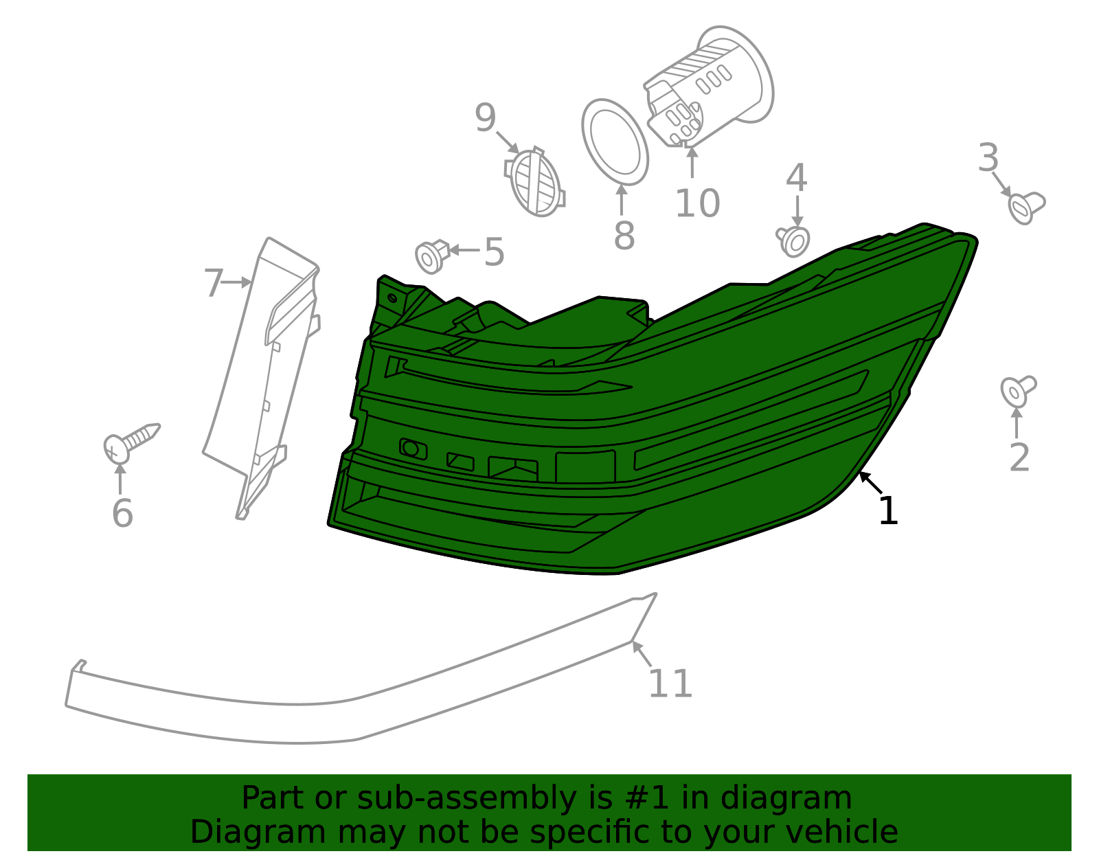 Tail Lamp Assembly 92410-AR010 | OEM Parts Online
