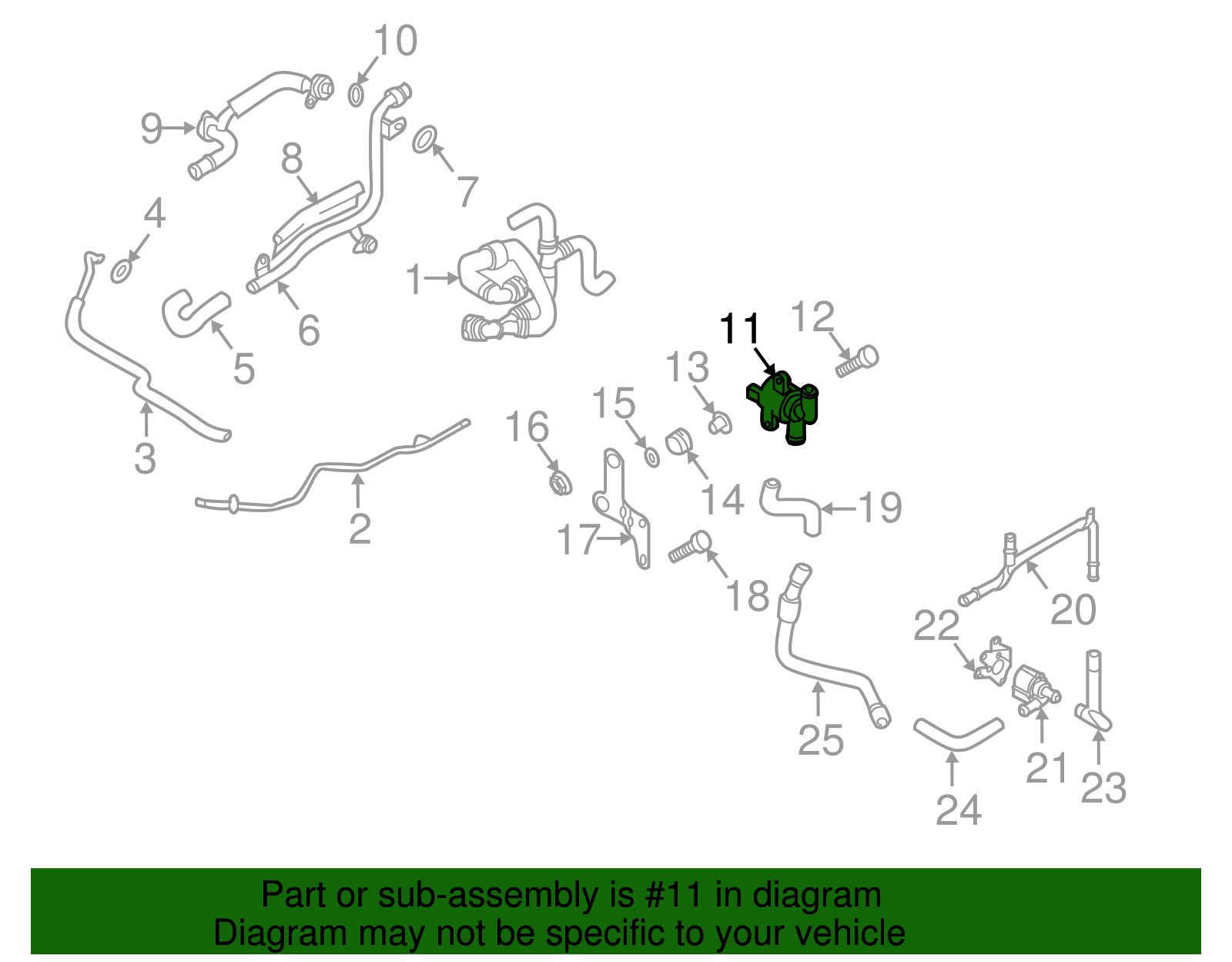 4H0-121-670-A - Solenoid Valve 2011-2025 Audi | Audi OEM Parts Guy