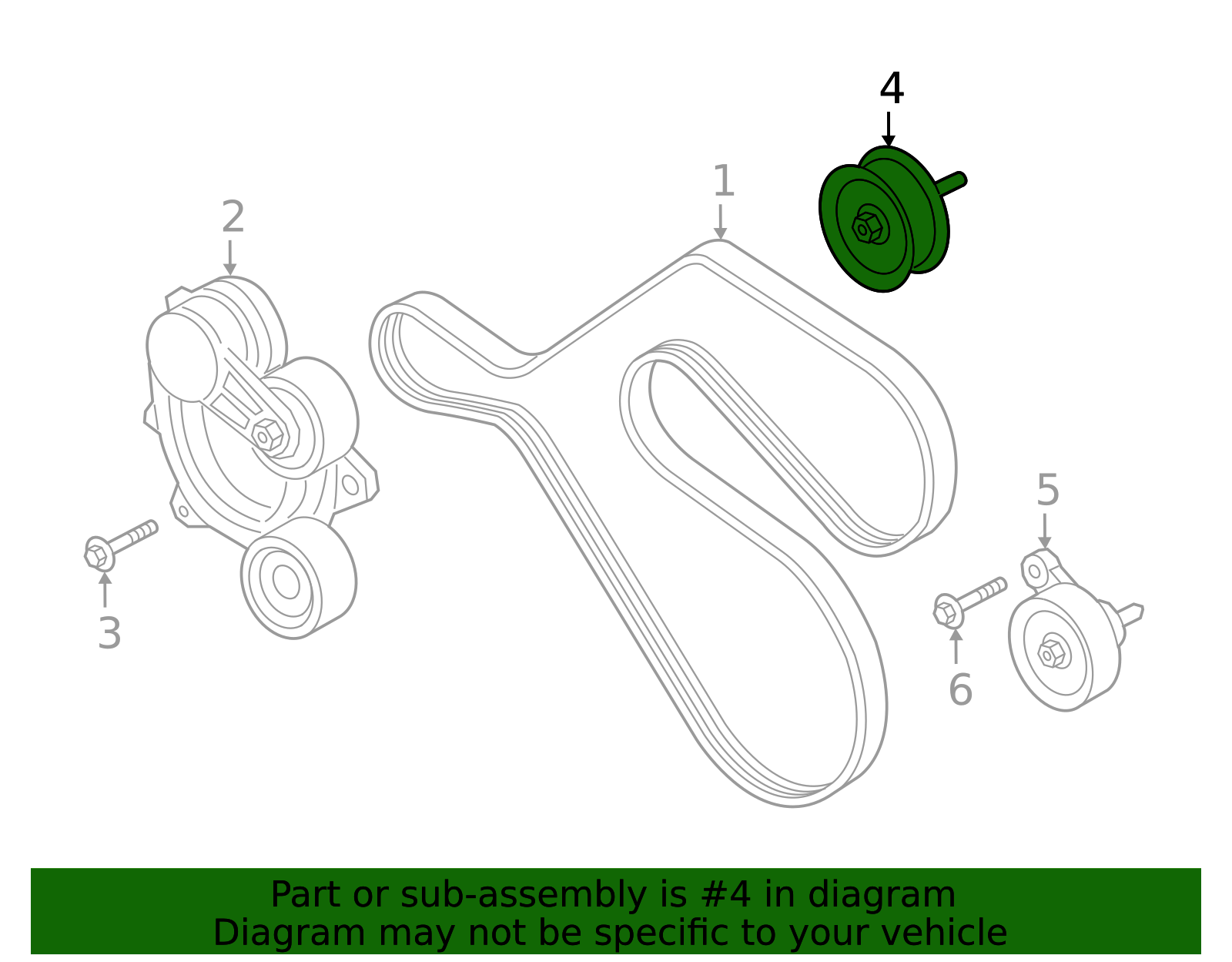 2020-2025 Ford Idler Pulley L1MZ-8678-B | Ford OEM Parts Outlet