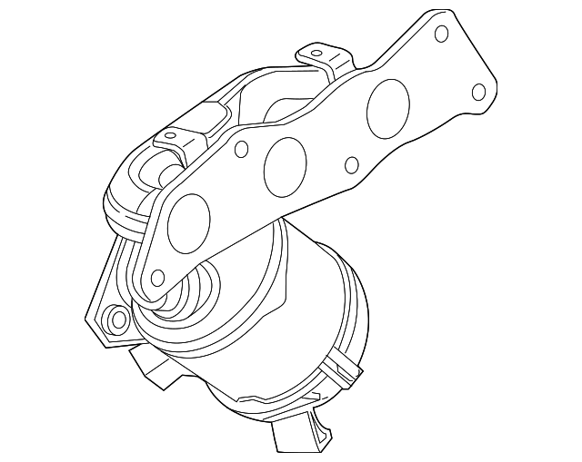 2017-2024 Mitsubishi Exhaust Manifold 1555A877 | Mitsubishi Parts Warehouse
