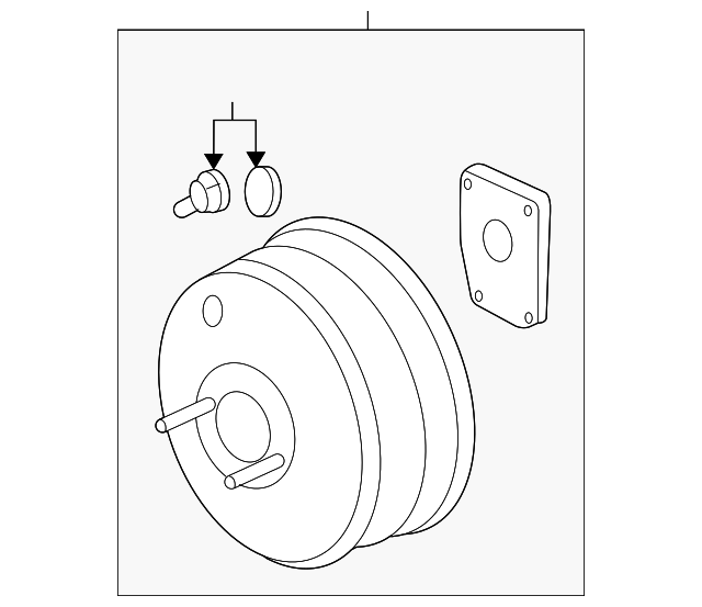 GM 20996840 Power Brake Booster Assembly | Genuine GM & AC Delco OEM ...